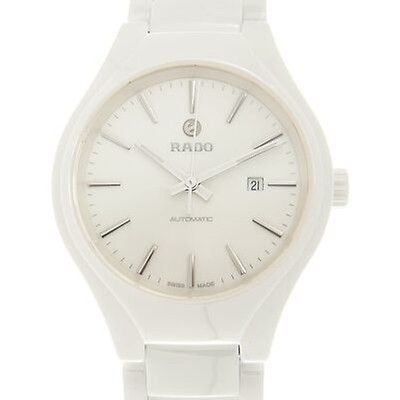 Rado Hyperchrome Automatic White Ceramic Ladies Watch R32258012 ...