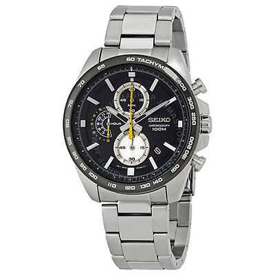 Seiko Grey Dial Two-tone Men's Watch SGEG90 SGEG90 029665170699 - Seiko ...