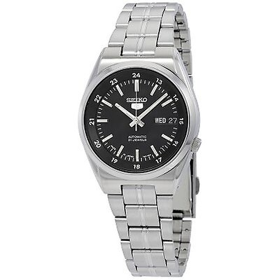 Seiko 5 Automatic Black Dial Stainless Steel Men's Watch SNXS79 SNXS79 ...