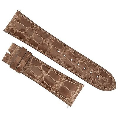 Hadley Roma 24 MM Matte Dark Brown Alligator Leather Strap 24ABT22M ...
