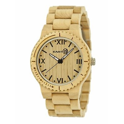 Earth Eco-Friendly Red Wood Sapwood Watch EW1603 EW1603 847864125407 ...