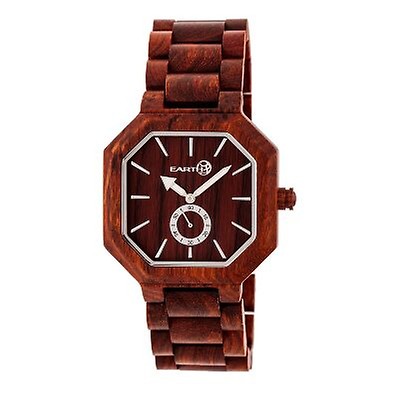 Earth Eco-Friendly Red Wood Sapwood Watch EW1603 EW1603 847864125407 ...