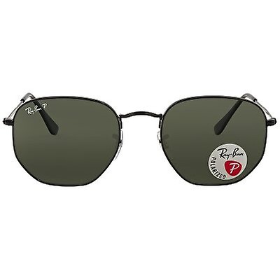 Ray-Ban Polarized Unisex Green Hexagonal Sunglasses RB3548N 001/58 51 ...