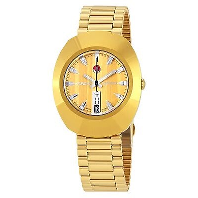 Rado Original Yellow Gold Dial Ladies Watch R12416643 R12416643 - Rado ...