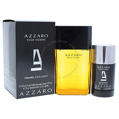 Azzaro Chrome / Azzaro Set (m) 3351500002955 - Men's Colognes, Mens ...