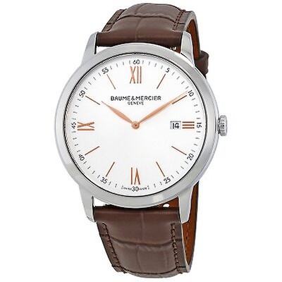 Baume Et Mercier Classima Slate Gray Dial 42mm Men's Watch 10416 10416 ...