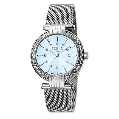 Ferre Milano Silver Dial Ladies Watch FM1L089L0021 FM1L089L0021 ...