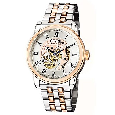Gevril Fashion Automatic Blue Dial Men's Watch 4253A 4253A - Watches ...