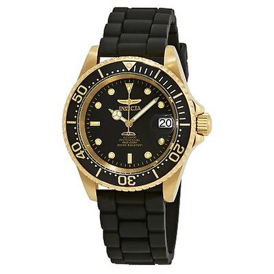 Invicta Pro Diver Automatic Steel Black Rubber Men's Watch 9110 9110 ...