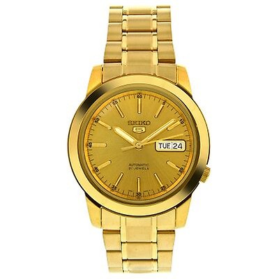 Seiko Series 5 Automatic White Dial Two-tone Men's Watch SNKL84 SNKL84 ...