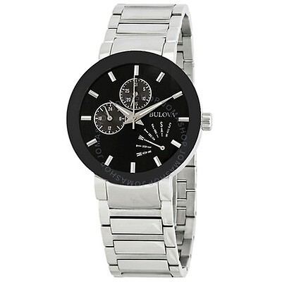 Bulova Men's Marine Star Diamond Accented Stainless Steel Bracelet ...