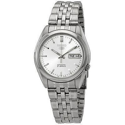 Seiko Seiko 5 Automatic White Dial Men's Watch SNKA01 SNKA01 - Seiko ...