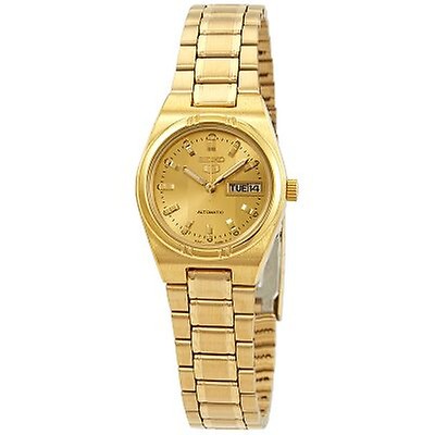 Seiko 5 Automatic White Dial Two-tone Ladies Watch SYMD90 SYMD90 ...