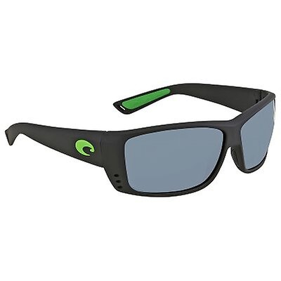 Costa Del Mar Cat Cay Polarized Grey 580P Rectangular Sunglasses AT 01 ...