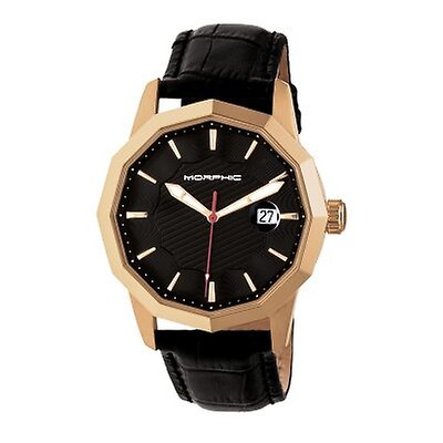 Gucci GG2570 Black Dial Rose Gold-tone Men's Watch YA142309 YA142309 ...