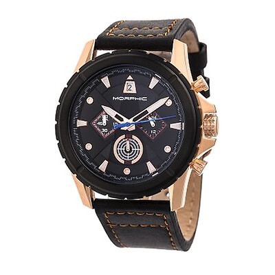 Morphic M57 Series Chronograph Silver and Black Dial Men's Watch 5707 ...
