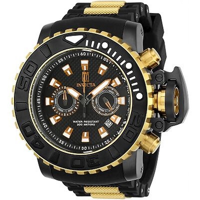Invicta Imperious Black Dial Black and Gold Men's Watch IMP1049 IMP1049 ...