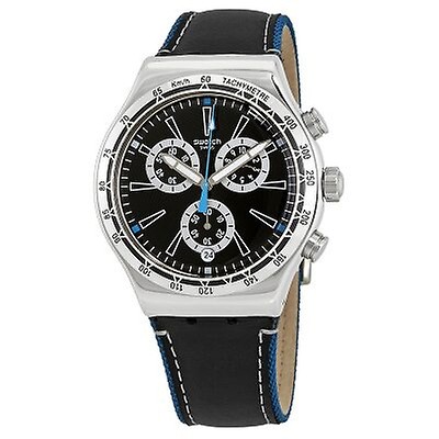 Swatch Botillon Chronograph Silver Dial Men's Watch YCS597 YCS597 ...