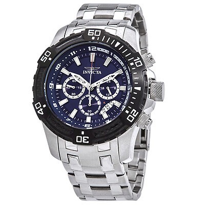 Invicta Pro Diver Chronograph Blue Dial Men's Watch 0077 0077 ...