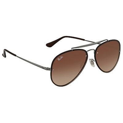Ray-Ban Blue Gradient Grey Aviator Men's Sunglasses RB3663 004/3M 60 ...