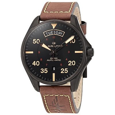 Hamilton Khaki Pilot Pioneer Chronograph Men's Watch H76512733 ...