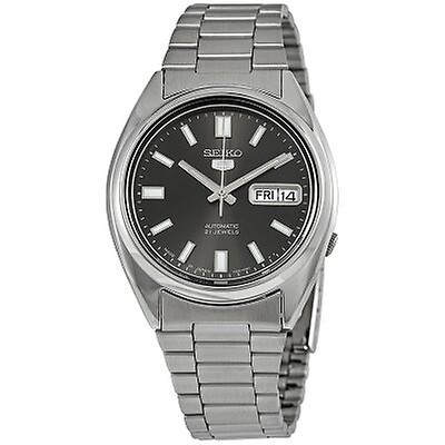 Seiko 5 Automatic Black Dial Men's Watch SNKP21J1 SNKP21J1 - Seiko ...