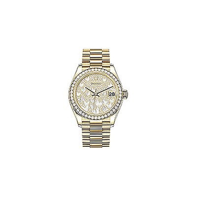 Rolex Datejust 31 Mother of Pearl Butterfly Diamond Pave Dial Ladies ...