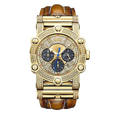 Jbw Delano Chronograph Diamond Dial Men's Watch JB-6218-E JB-6218-E ...