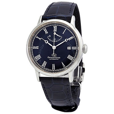 Orient Star Automatic Blue Open Heart Dial Men's Watch RE-AT0001L00B RE ...