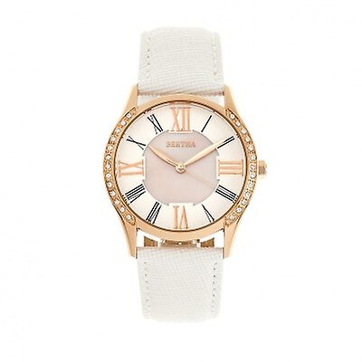 Bertha Lydia Quartz Crystal Silver Dial Ladies Watch BR9505 BR9505 ...