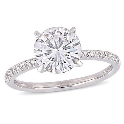 Amour Delmar 1/8 CT TW Braided Diamond Ring in Sterling Silver JMSPV62 ...