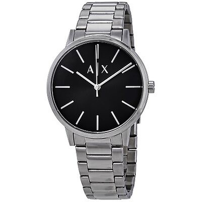 Armani Exchange Hampton Black Dial Black Ion-plated Men's Watch AX2104 ...