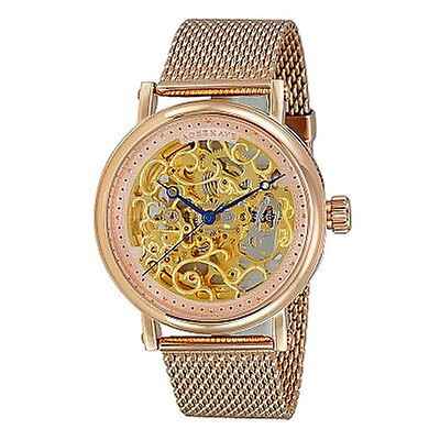 Adee Kaye AK6463 Automatic Silver Skeleton Dial Men's Watch AKJ6463 ...