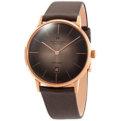 Hamilton Intra-Matic Ultra-slim Automatic Men's Watch H38755151 ...