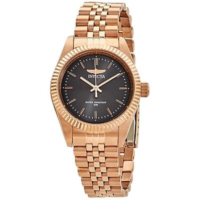 Invicta Angel Quartz Rose Dial Rose Gold-tone Ladies Watch 31072 31072 ...