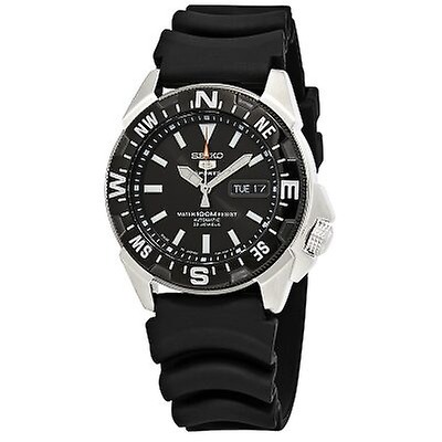 Seiko 5 Sports Automatic Black Dial Men's Watch SNZB33J2 SNZB33J2 ...