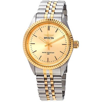 Invicta Specialty Blue Dial Yellow Gold-tone Men's Watch 29386 29386 ...