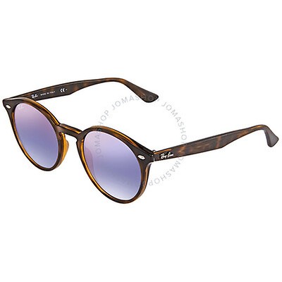 Ray-Ban Ray-Ban Justin Color Mix Blue Mirror Lens Sunglasses RB4165 622 ...