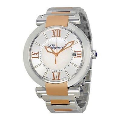 Chopard Happy Sport Mother of Pearl Floating Diamond Dial Ladies Watch ...