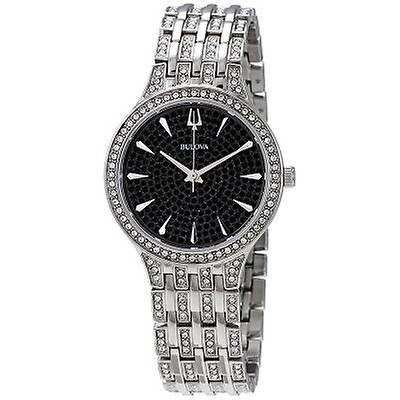 Bulova Crystal Ladies Watch 96X131 96X131 - Bulova, Crystal - Jomashop