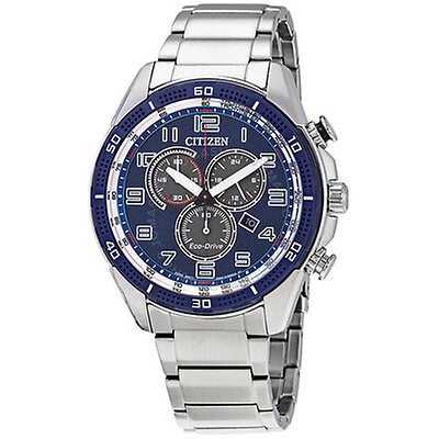 Citizen Eco Drive Blue Angels Chronograph Men's Watch AT8020-54L AT8020 ...