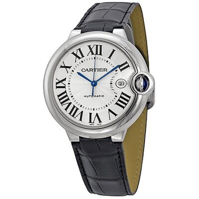 Cartier Ballon Bleu Automatic Silver Dial Ladies Watch W69017Z4 ...