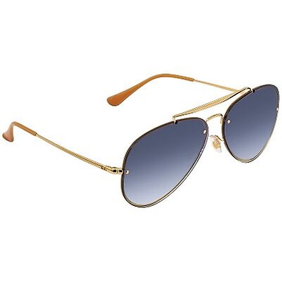 Ray-Ban Light Blue Gradient Aviator Sunglasses RB3584N 001/19 58 ...