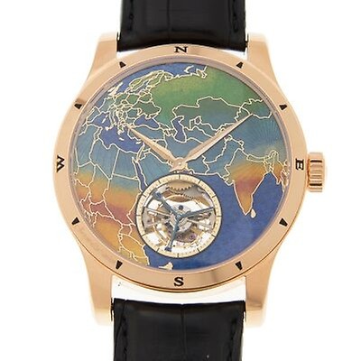 Jaeger LeCoultre Duometre A Spherotourbillion Beige Dial 18kt Pink Gold ...