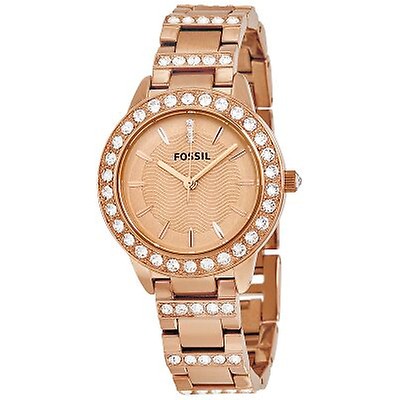 Fossil Glitz White Dial Stainless Steel Ladies Watch ES2362 ES2362 ...