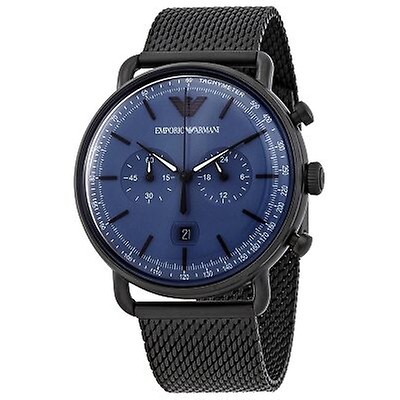 Emporio Armani Classic Black Dial Men's Watch AR1732 AR1732 ...