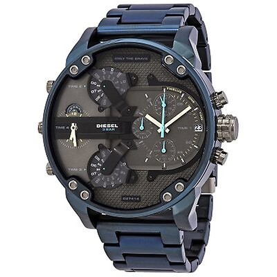 Diesel Mr. Daddy 2.0 Chronograph Black Dial Men's Watch DZ7350 DZ7350 ...