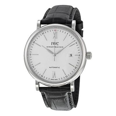 IWC Portofino Hand Wound Silver Dial Men's Watch IW516401 IW516401 ...
