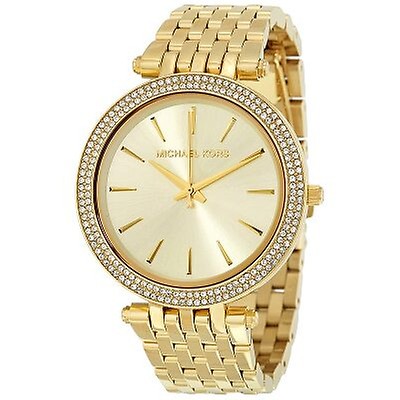 Michael Kors Mini Darci Champagne Dial Gold-tone Ladies Watch MK3295 ...
