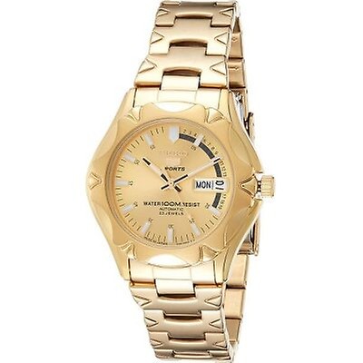 Seiko Series 5 Automatic Gold Dial Men's Watch SNK366 SNK366 - Seiko ...